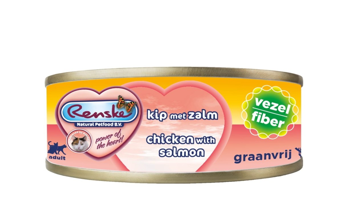 Renske Cat fresh meat chicken with salmon - kurczak z łososiem ...